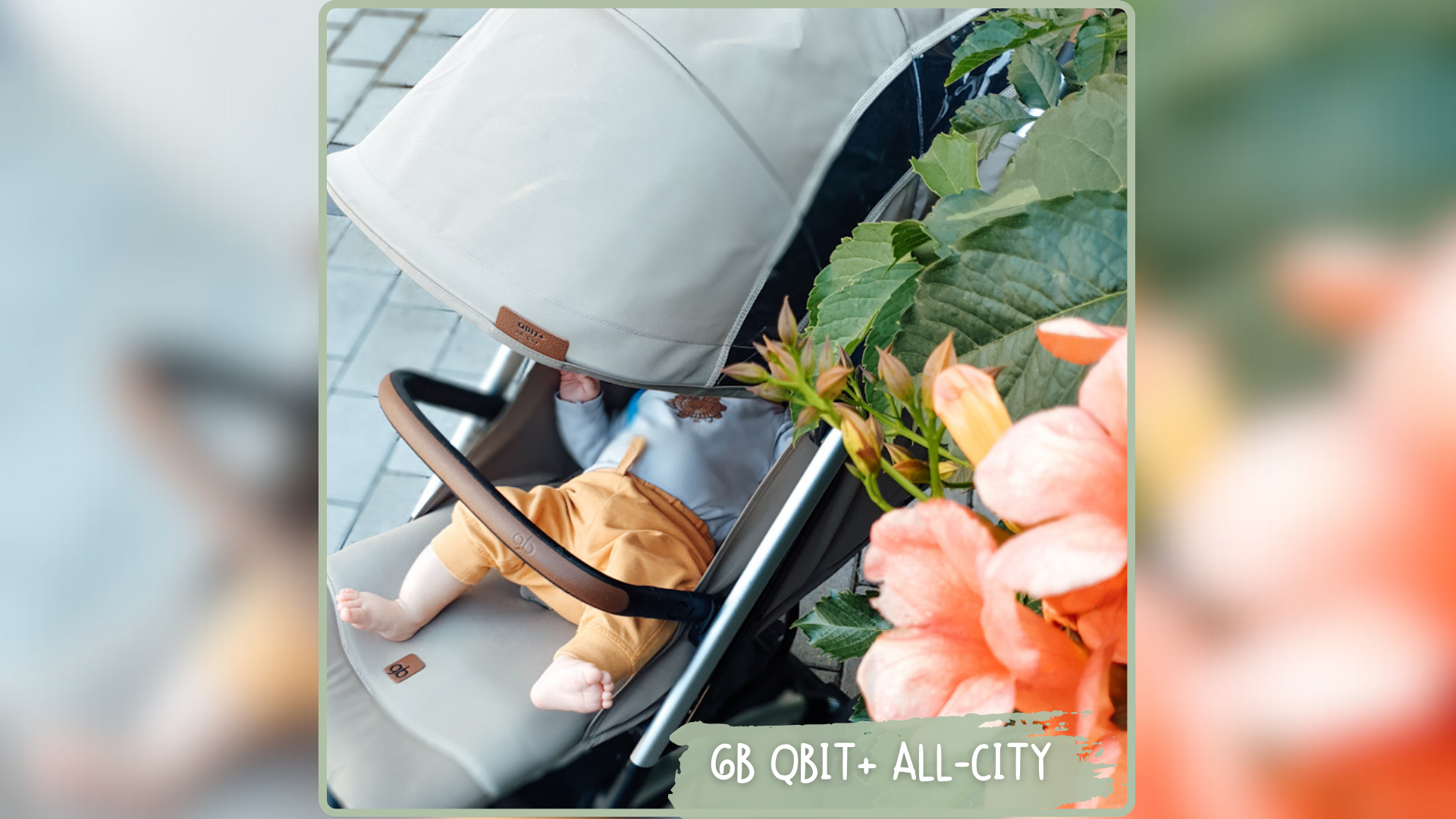 Recenzija: GB Qbit+ All-City - Strollerica